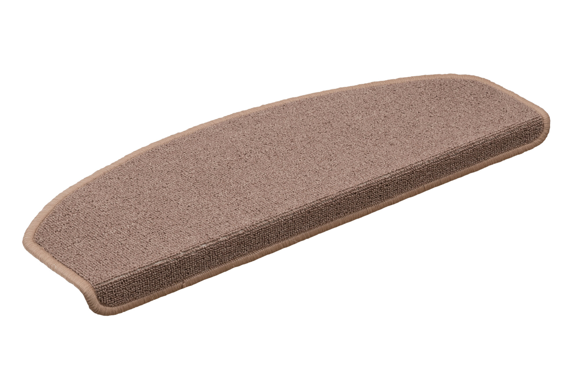 Ковровая ступенька на лестницу "бежевая" 65х25см