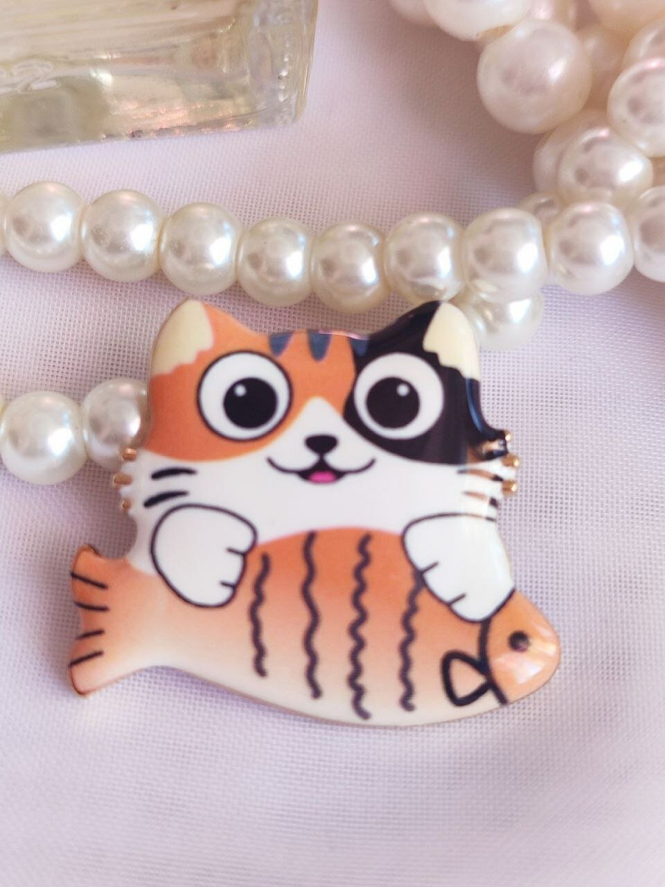 Брошь, эмаль