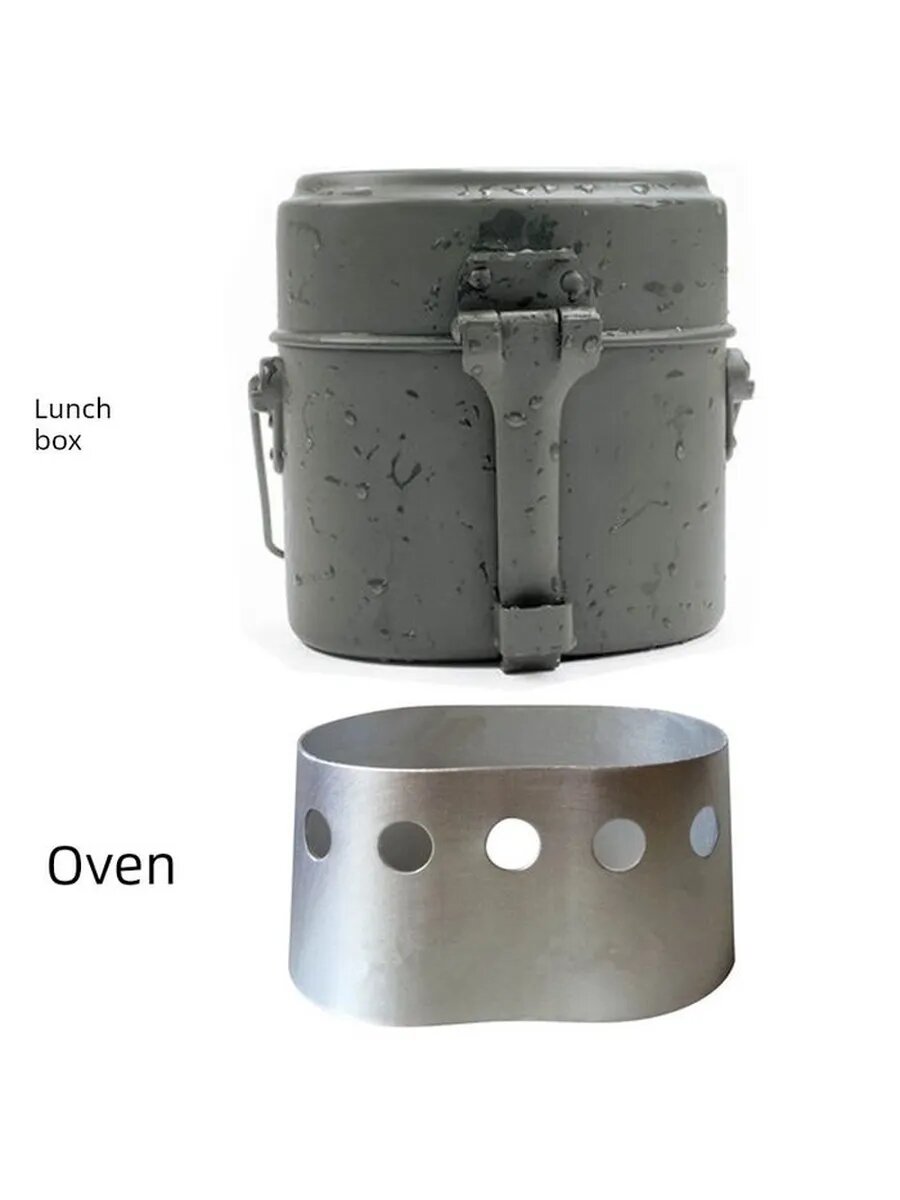 Немецкий ланчбокс с грилем, алюминий, 1.8л