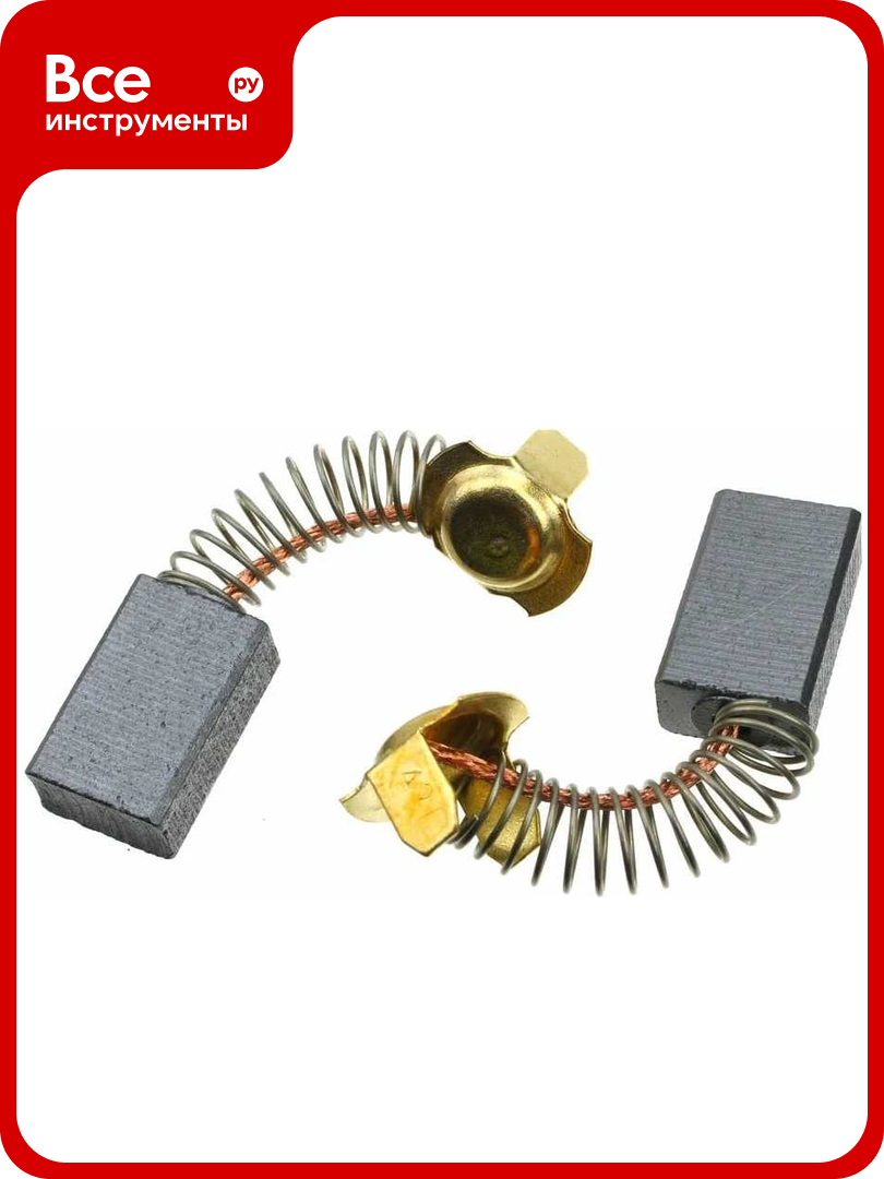 Угольные щетки для эл-инст. 04-102 аналог Интерскол ДП 1600 Wt 7х11х16 мм, 10 пар. TORGWIN T152231