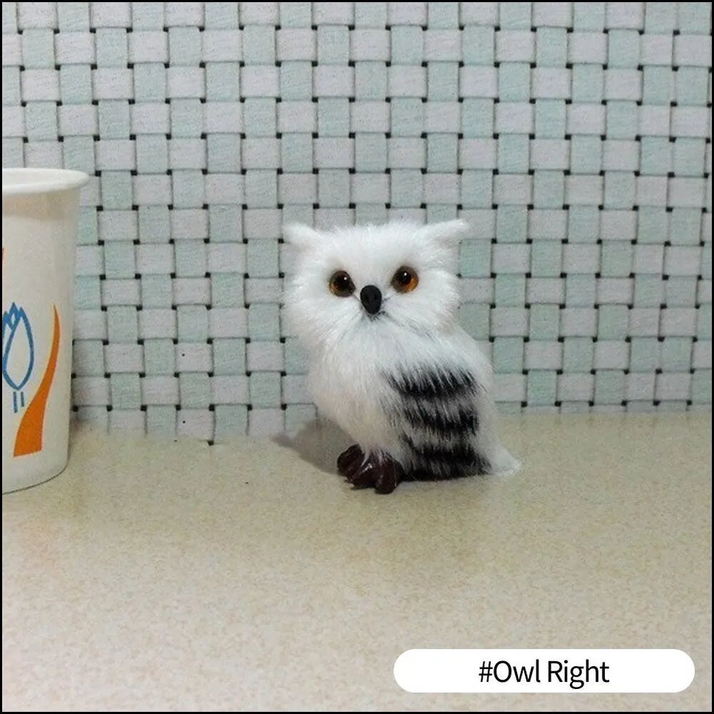 Эксклюзивные декоративные фигурки зверей для детей в виде кошки кролика лисы и совы плюшевые подарки