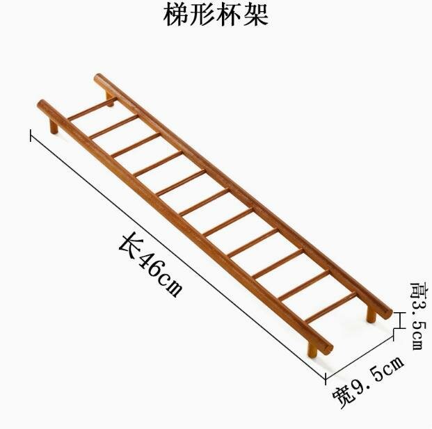 Держатель для чашек из цельного бамбука, ручной работы, двухслойная подставка для чая, набор для хранения и демонстрации чая, многосекционная антикварная подставка для чая