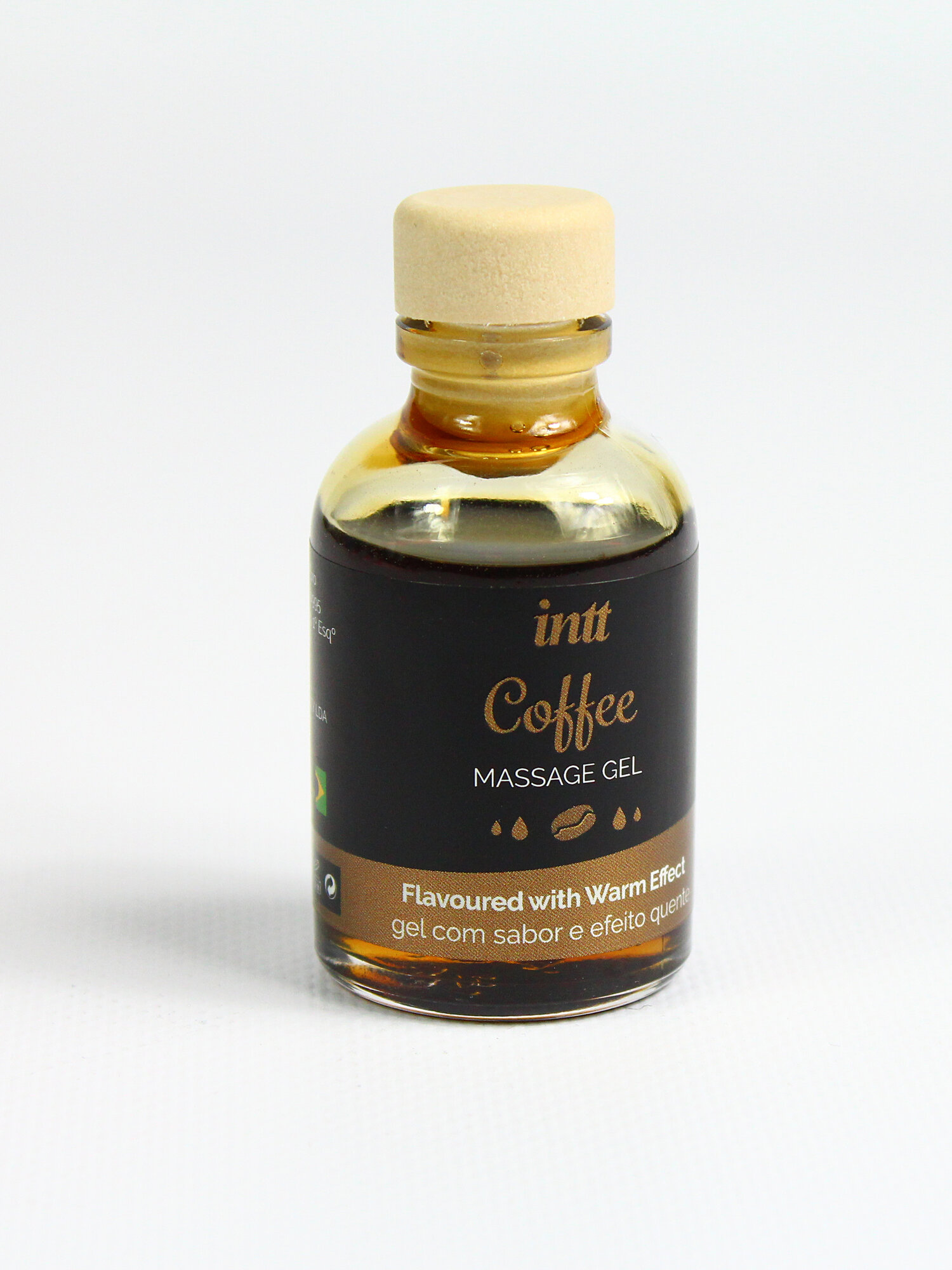 Intt разогревающий съедобный оральный гель Кофе 30мл (Португалия)