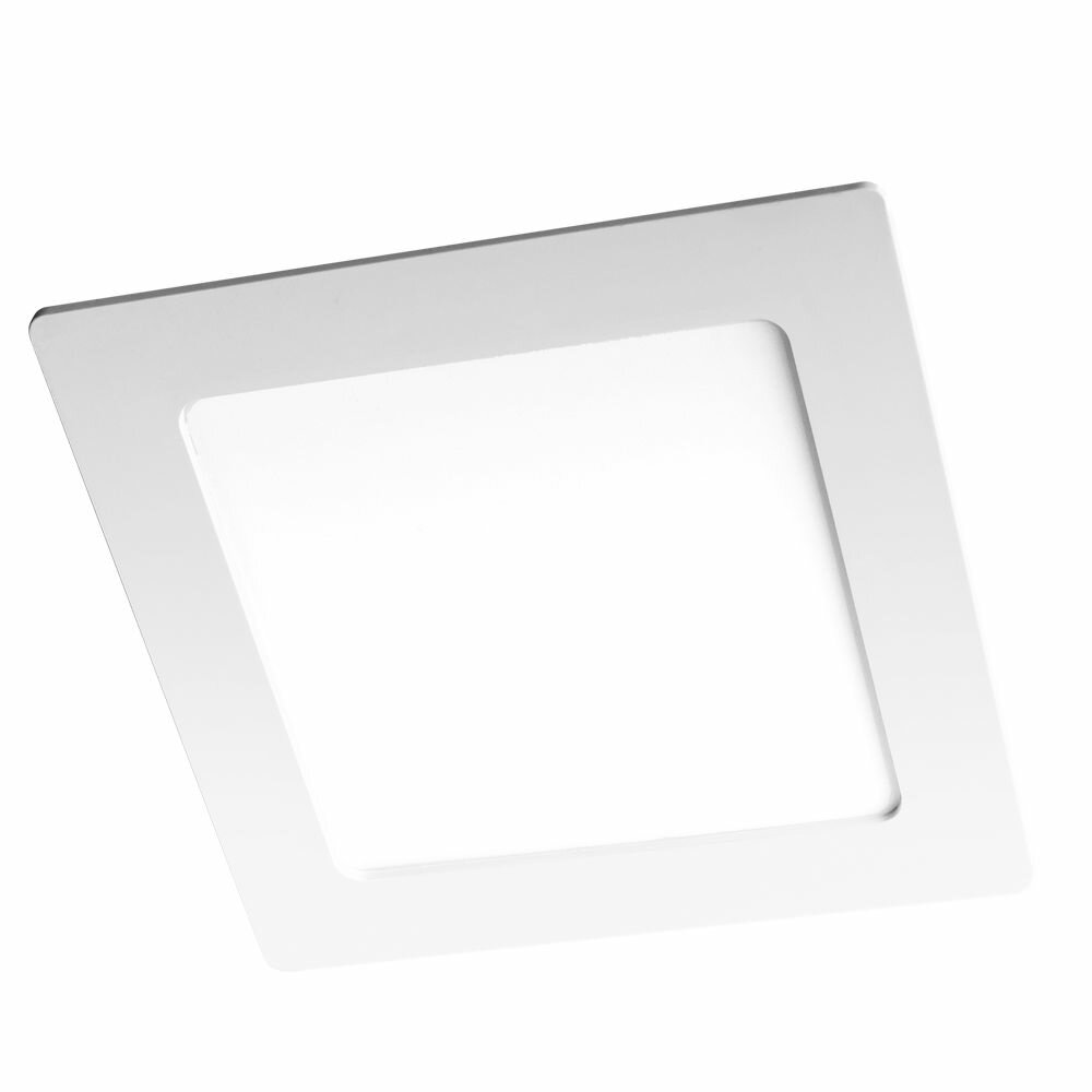 Светильник светодиодный PPL-S WH 12Вт 4000К IP40 170мм ДВО встраив. ультратонкий квадрат JazzWay 5008342A