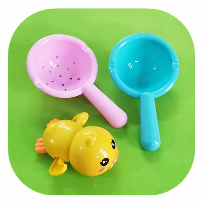 Детские игрушки для ванны для мальчиков и девочек, водные игры, душ, бутылка для воды, ложка, набор для ванны для младенцев
