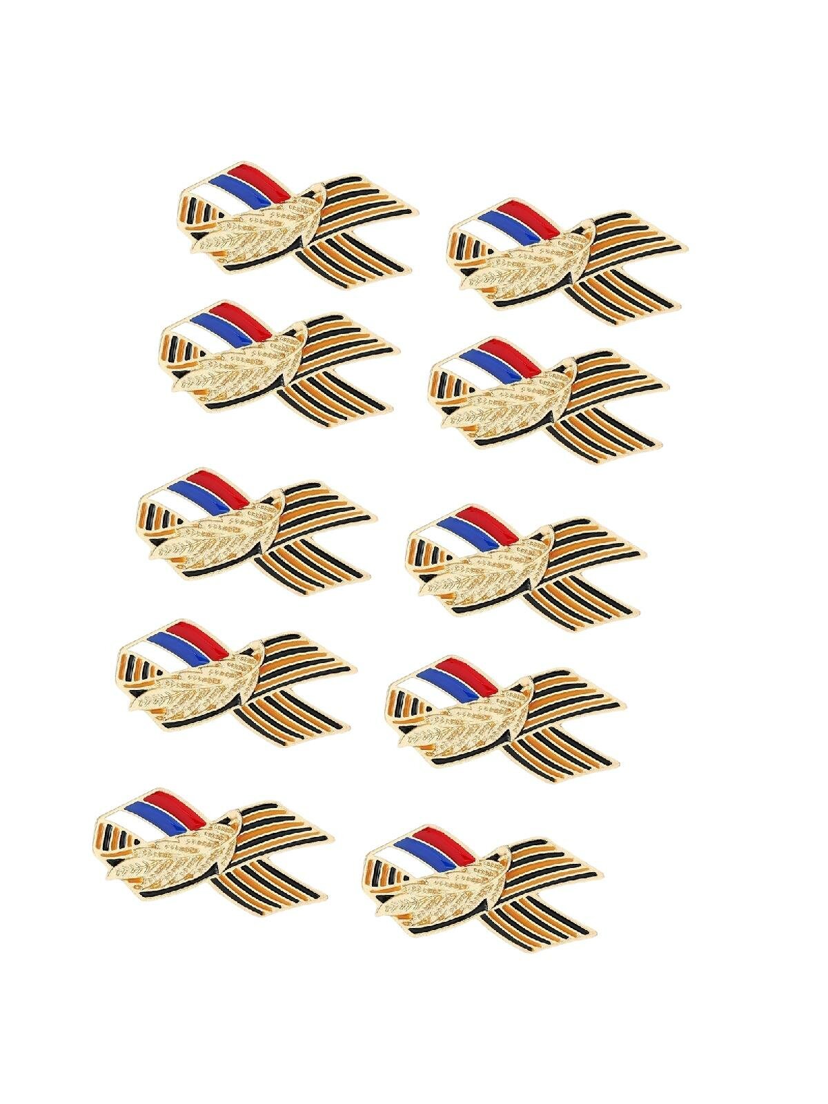 Патриотическая Памятная булавка в честь Дня Победы в России, Брошь-значок с надежной застежкой