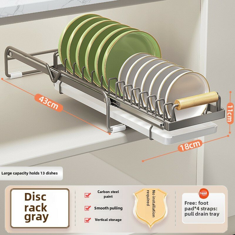 Стеллаж Для Посуды: Разборная Конструкция С Дренажной Системой Для Сухой Посуда - Антискользящий Поддон Стеллаж Для Кухни For Универсальное Хранение На Столешнице