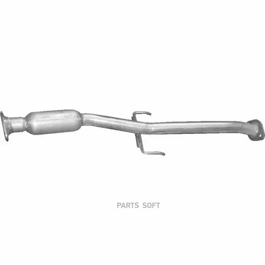 Глушитель передняя часть вместо катализатора MAZDA 323 1.3/1.5 94-03 от официального дистрибьютора, POLMOSTROW, артикул 1248