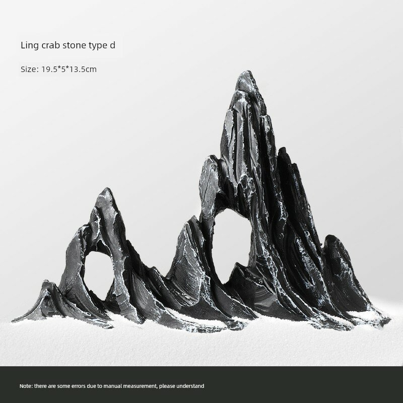 Декор для аквариума: искусственный камень «Зеленый дракон», набор для ландшафтного дизайна, камень для аквариума,