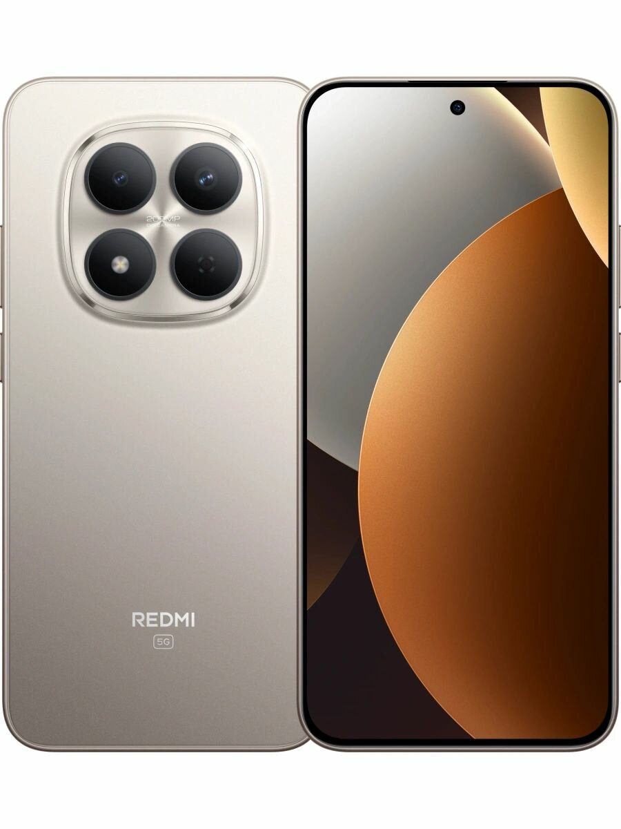 Смартфон Xiaomi Redmi Note 15 Pro, 5G, 8/512GB, AMOLED, серый, титановый