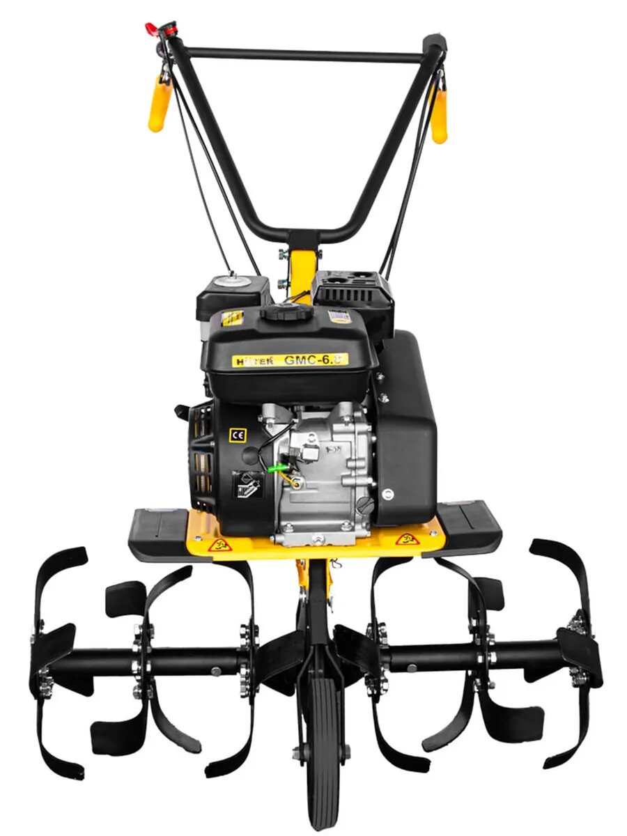 Культиватор Huter "GMC-6,8", бензиновый, цепной редуктор, 6.8л. с, диаметр фрез 30см