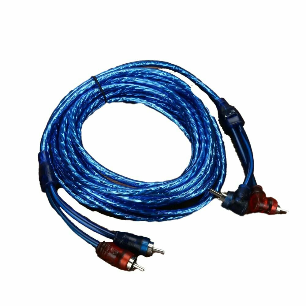 Автомобильный аудиоусилительный кабель для домашней кинотеатральной цифровой стереосистемы Hi-Fi, аудиокабель с 2 разъемами RCA на 2 разъема RCA.