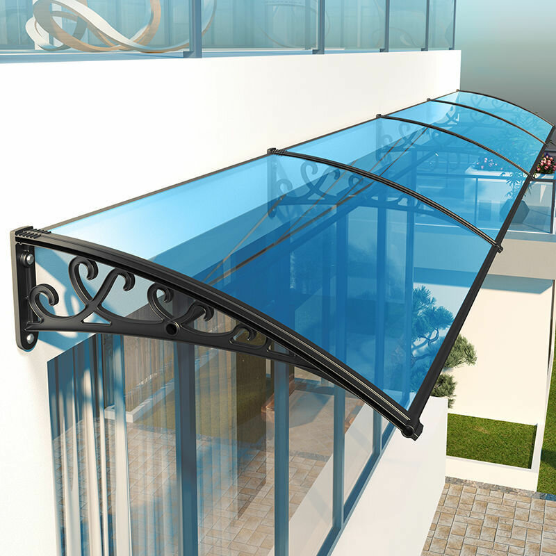 Дождевик для наружного окна, балконный кронштейн, солнцезащитный козырек, укрытие от дождя, домашний карниз, водонепроницаемый навес, бесшумная прочная доска, укрытие от дождя