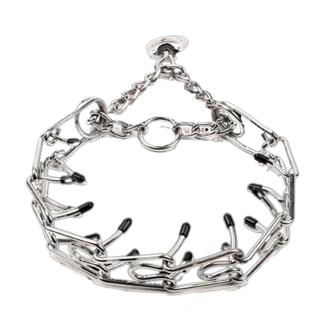 Шипованный ошейник для дрессировки собак, S - с резиновой втулкой