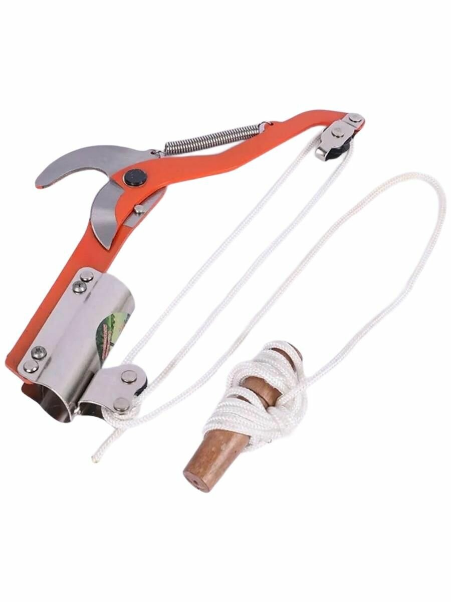 Секатор штанговый садовый LOVEROME, высоторез со шнуром, сучкорез для плодовых деревьев и кустарников