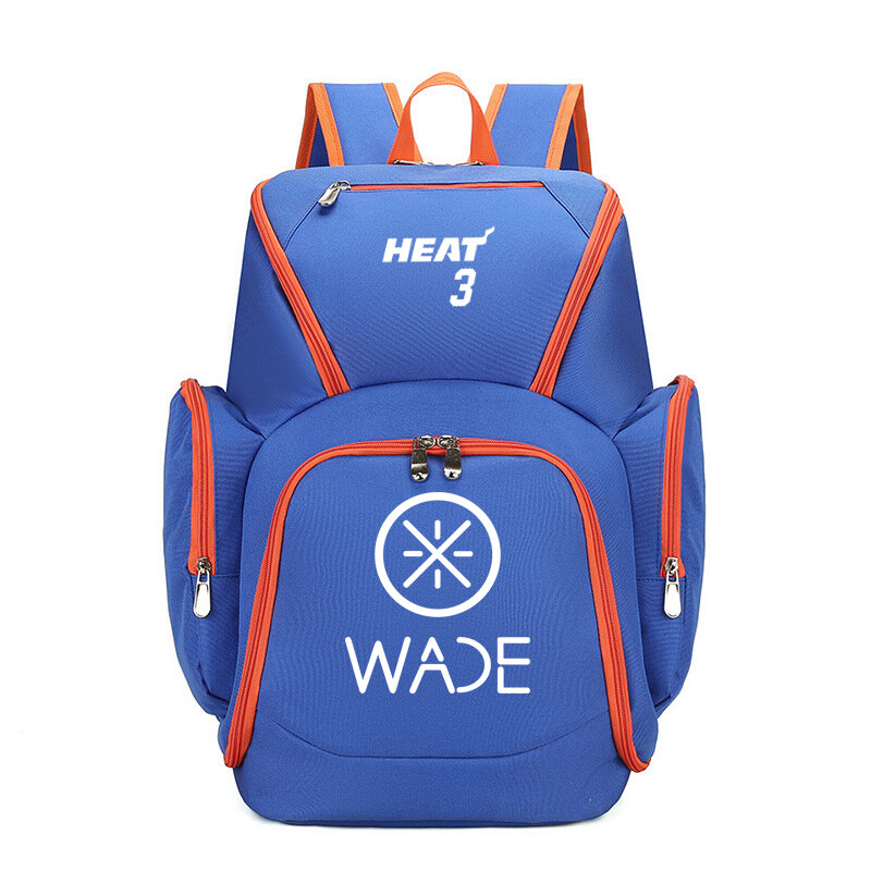 2026 Большая вместимость баскетбольная сумка Коби, тренировочный рюкзак, хранение, рюкзак Джеймса, Керри, Айверсона, Дюранта, Уэйда