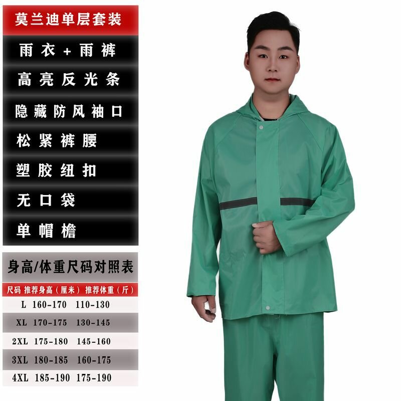 Дождевик и дождевые брюки, комплект, полный стиль с разрезом для мужчин и женщин, новая мода, дождевик для электровелосипеда на улице