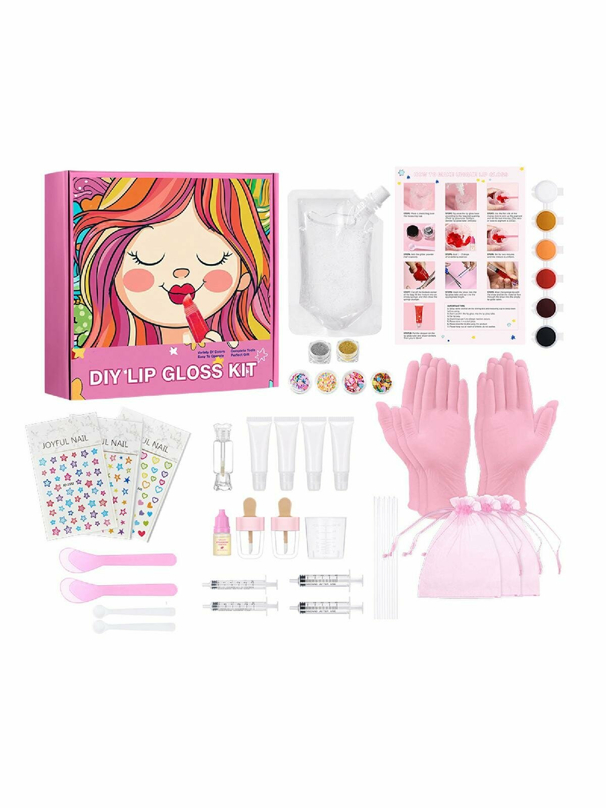 Детский набор блесков для губ своими руками