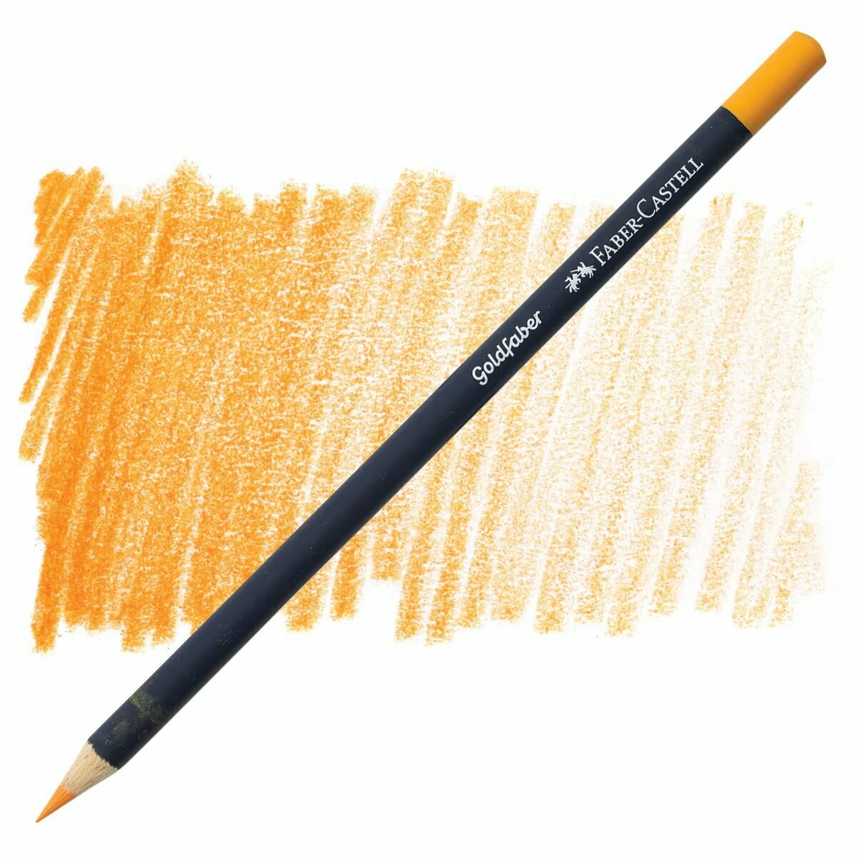 Карандаш художественный Faber-Castell "Goldfaber", цвет 109 темно-хромово-желтый