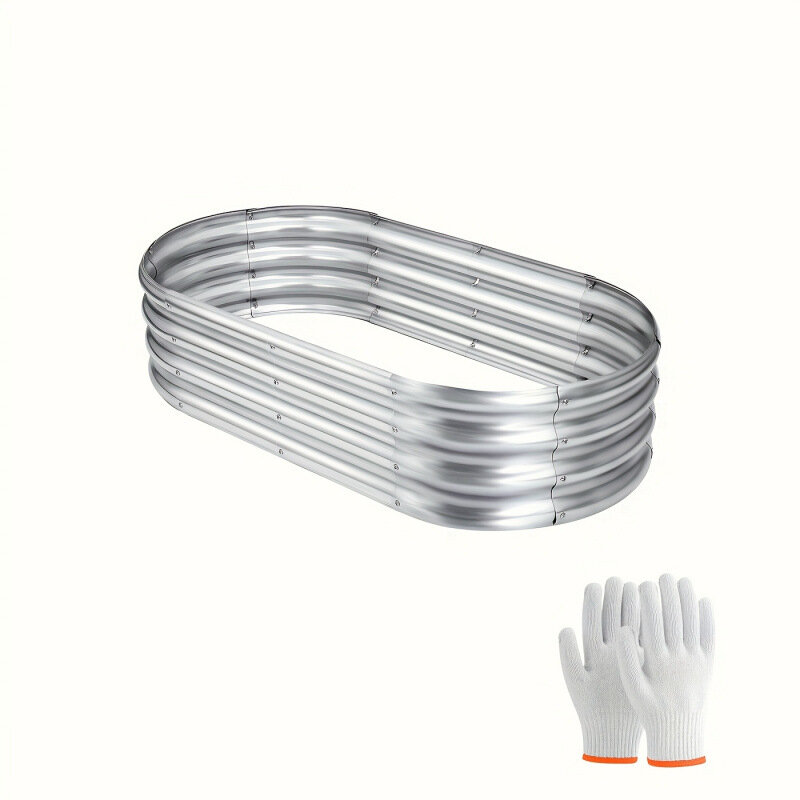 ⭐Кросс-бордер дропшиппинг приподнятых грядок для улицы, овальные приподнятые садовые грядки⭐