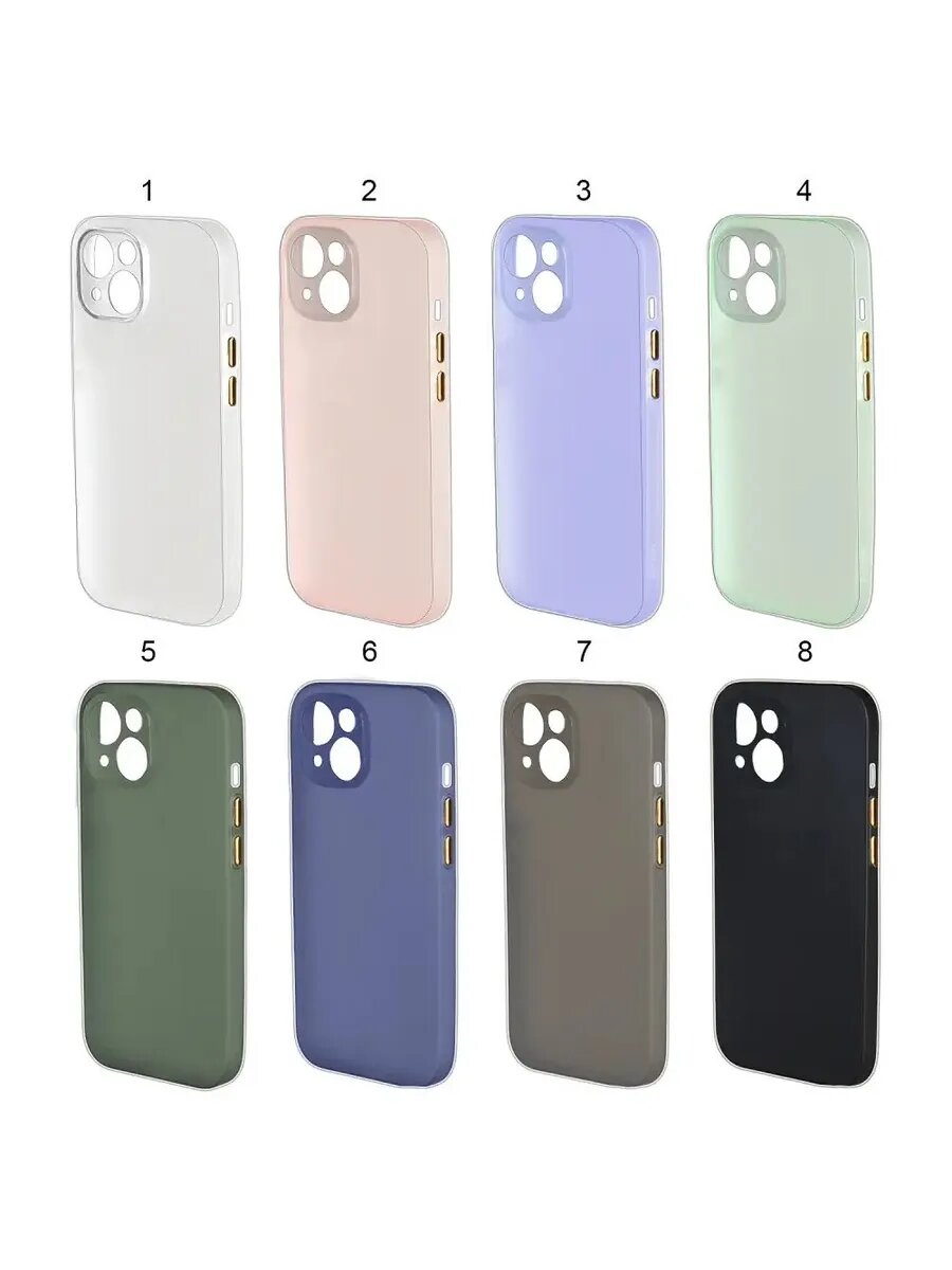 Гибкий силикон для iPhone 14 Plus — надежная защита