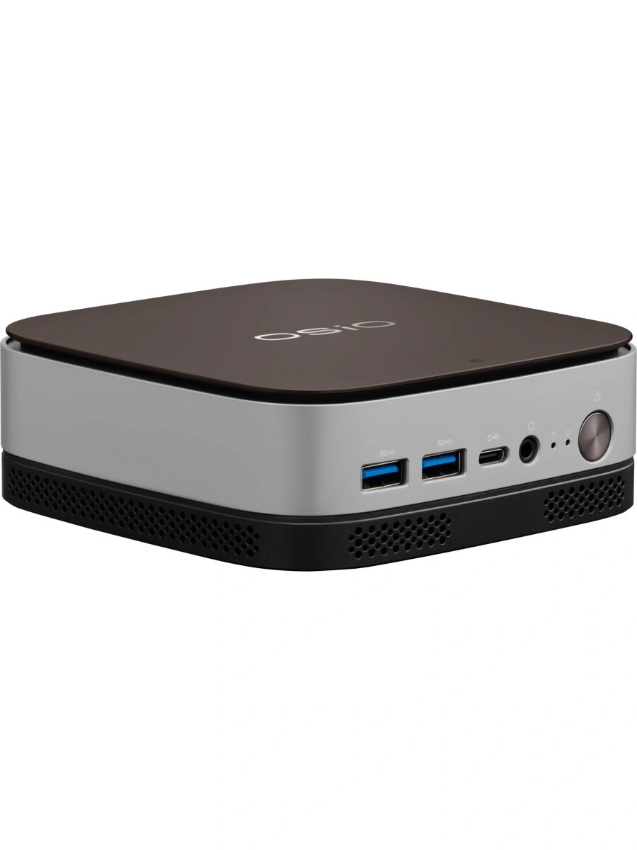 ПК Мини Osio BaseLine B51i-017 i5 1235U/16Gb/SSD512Gb Iris Xe/W11Pro64/коричневый/серебристый (RUS)