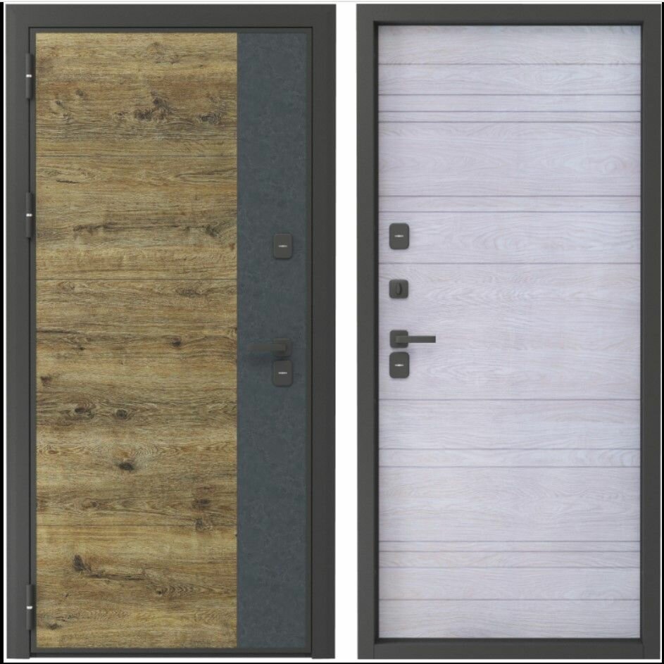 Входная дверь с терморазрывом BERSERKER Street 500 HPL пластик