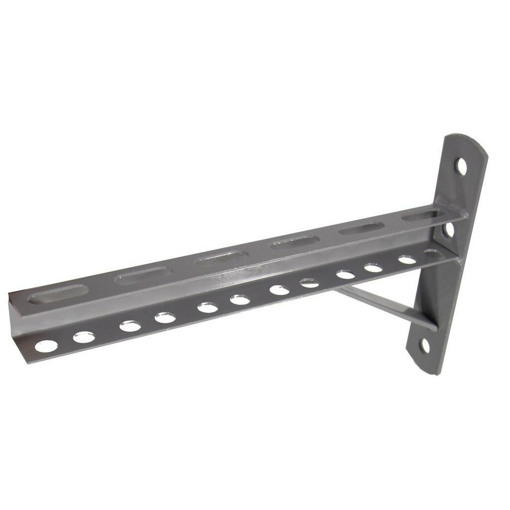 Консоль силовая П-образная 400х180х40мм 40кг серый