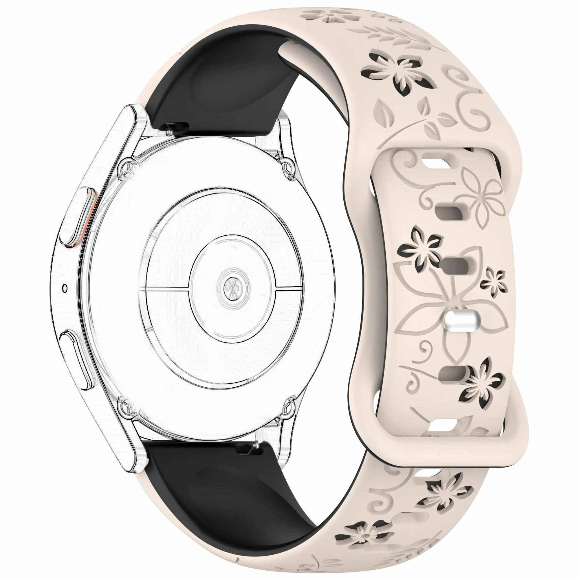 Силиконовый ремешок 18мм20мм для Huawei watch GT 5Pro 42мм/GT 6 5 4 41мм ремешок для смарт-часов Huawei watch 5 42мм/GT 3Pro 3 2 аксессуары для часов спортивный ремешок мягкий и дышащий