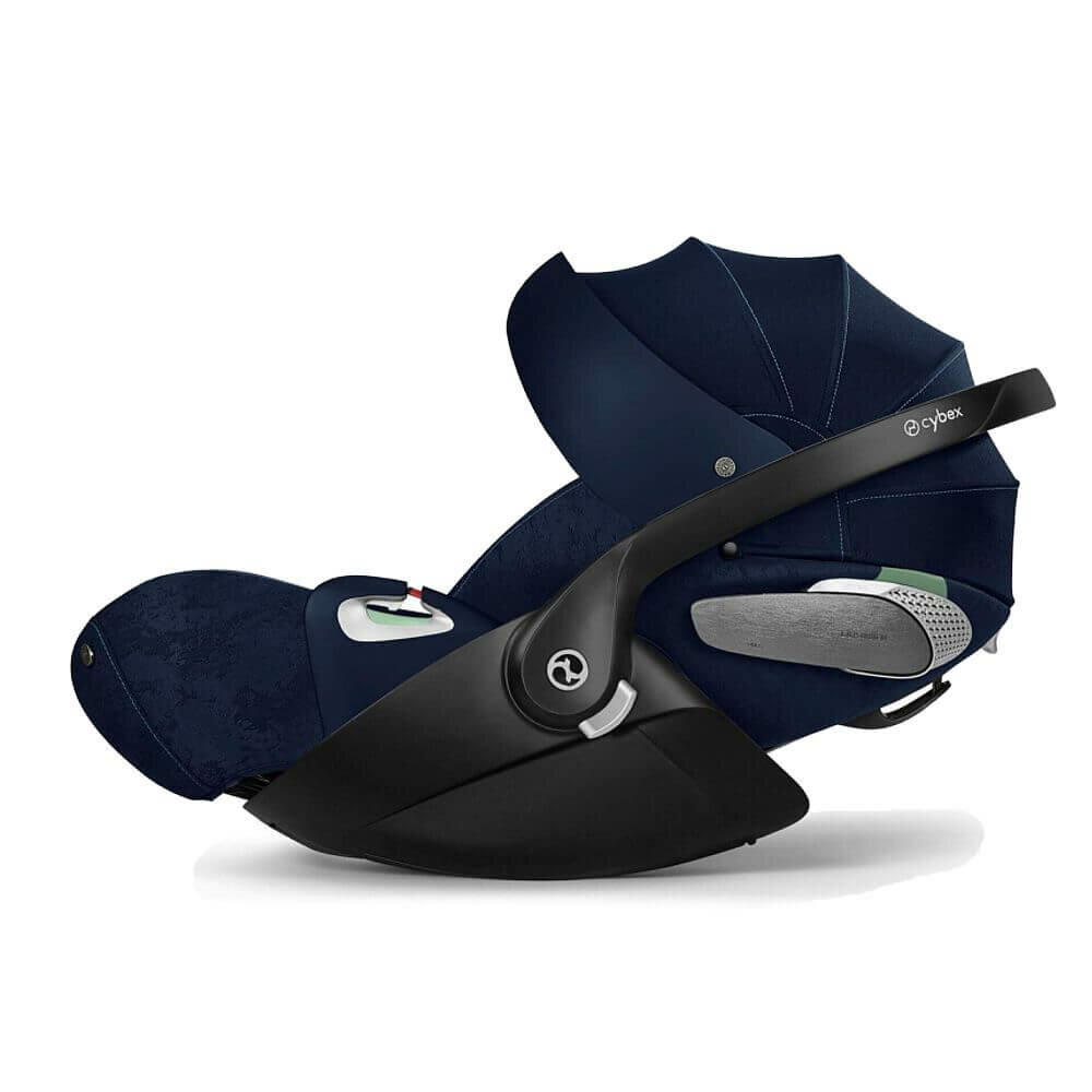 Cybex Cloud T i-Size, автолюлька до 1 года гр.0 (0-13 кг), цвет FE Rebellious Luxury Denim Blue