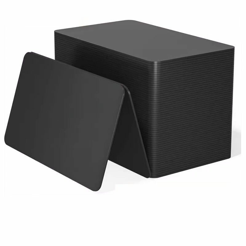 Карта Доступа Тонкая T5577 ISO Черное CARD (10шт), Перезаписываемая Карта-заготовка. Частота 125 КГц. Для Копирования Em-marine (болванка-пустышка).