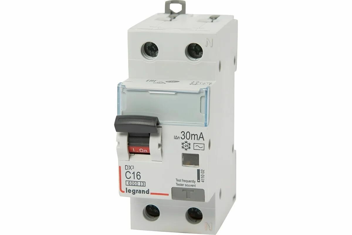 Автоматический выключатель дифференциального тока Legrand (1P+N) Leg 411002