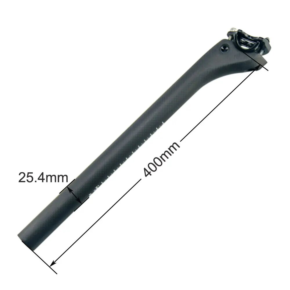 Карбоновый подседельный штырь RXL SL 25.4x400mm No Logo