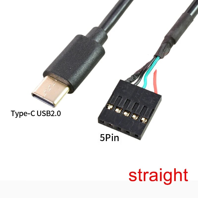 Кабель USB-Micro USB JCD для материнской платы 5pin-Type-c