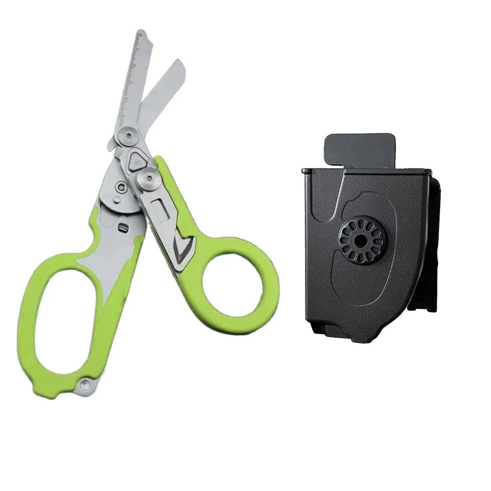 Тактические ножницы Leatherman Raptors AF221230-1 Green and Scabbard