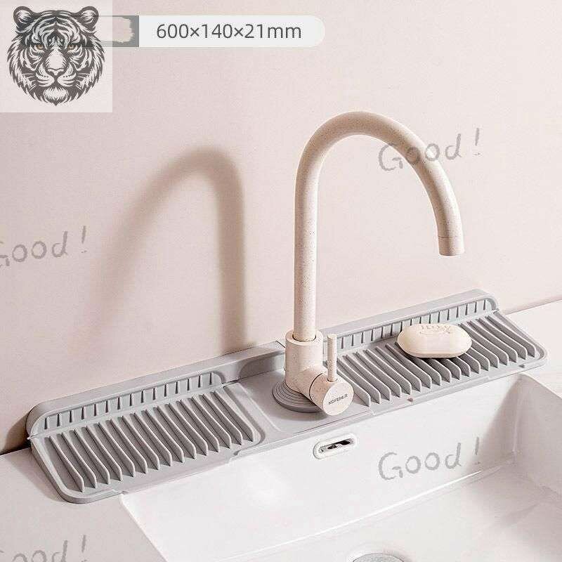 Силиконовый коврик для раковины Коврик впитывающий под смеситель