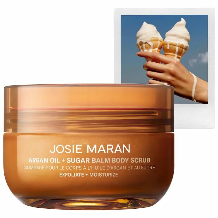 JOSIE MARAN Скраб для тела Sugar and Argan Oil Body Scrub (Vanilla Vibezzz) 170 г
