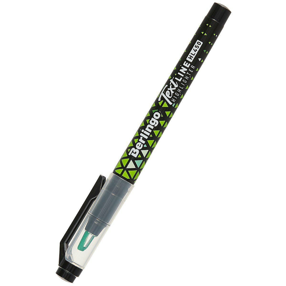 Текстовыделитель Berlingo, Brilliant Textline HL450, зеленый 0,5 мм