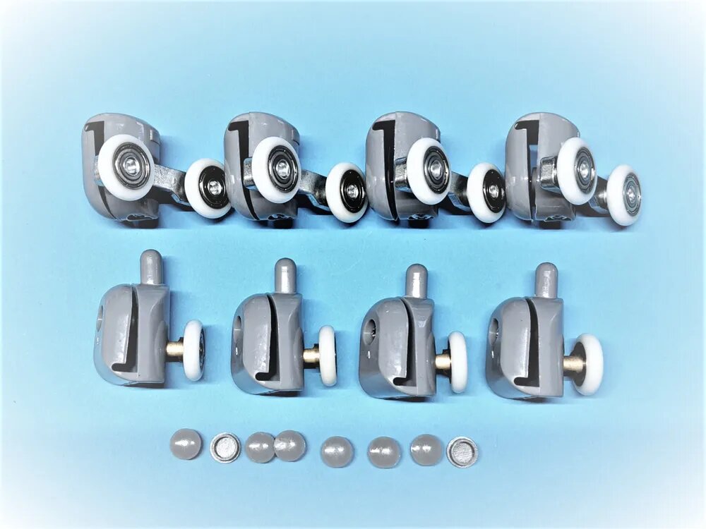 Набор роликов 21мм двери душевой кабины Аквалюкс YMJ-209-13