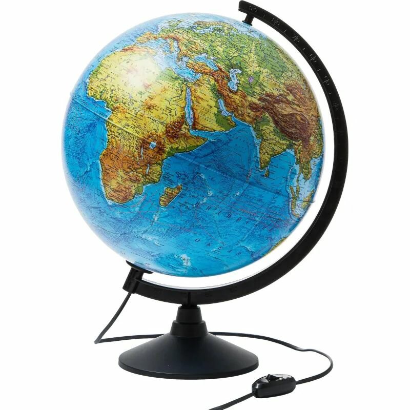 Глобус физический с подсветкой, 320 мм, Серия Классик