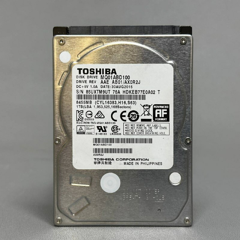 Жесткий диск Toshiba MQ01ABD100 1Tb (9UT)