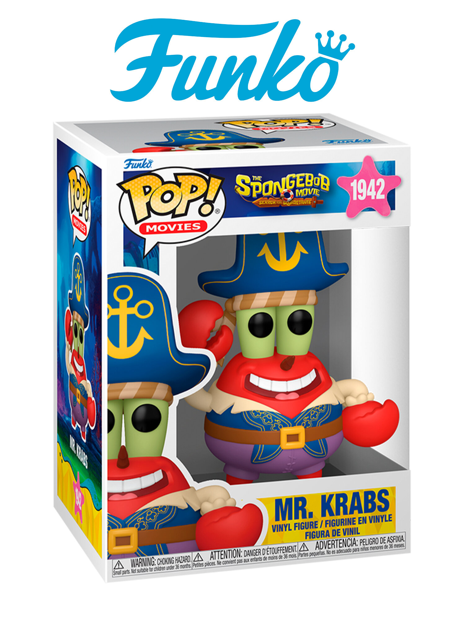 Фигурка Funko POP! Mr. Krabs (Pirate) (1942) SpongeBob SquarePants