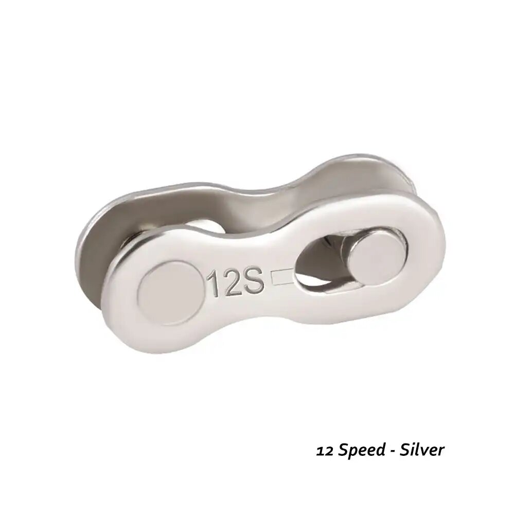 Замок для цепи велосипеда 12 Speed Silver