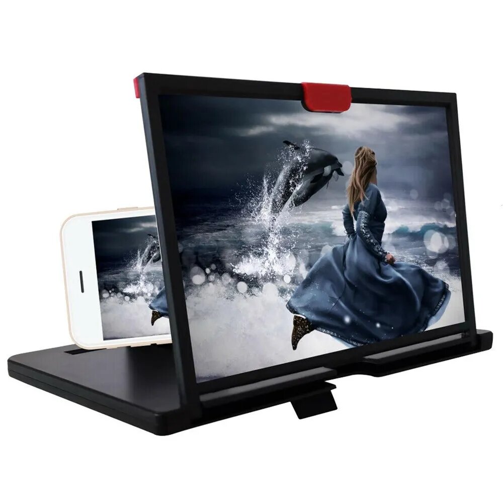 Усилитель экрана для смартфона, черный - 12