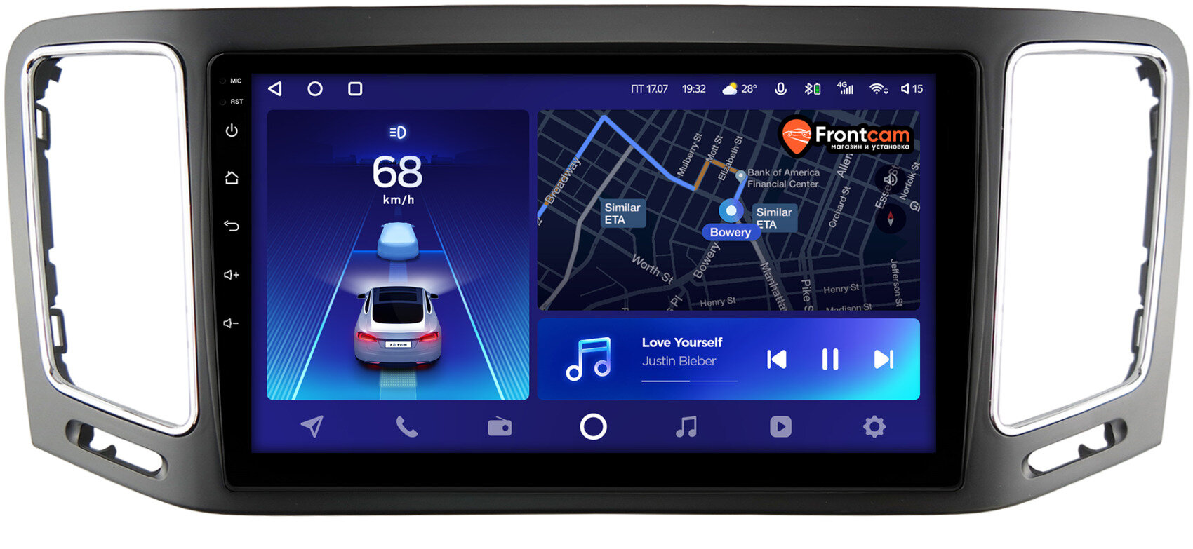 Штатная магнитола Teyes CC2 PLUS 6/128 9" RM-9-404 Volkswagen Sharan 2 2010-2024 Android 10 (4G-SIM, DSP, QLed)