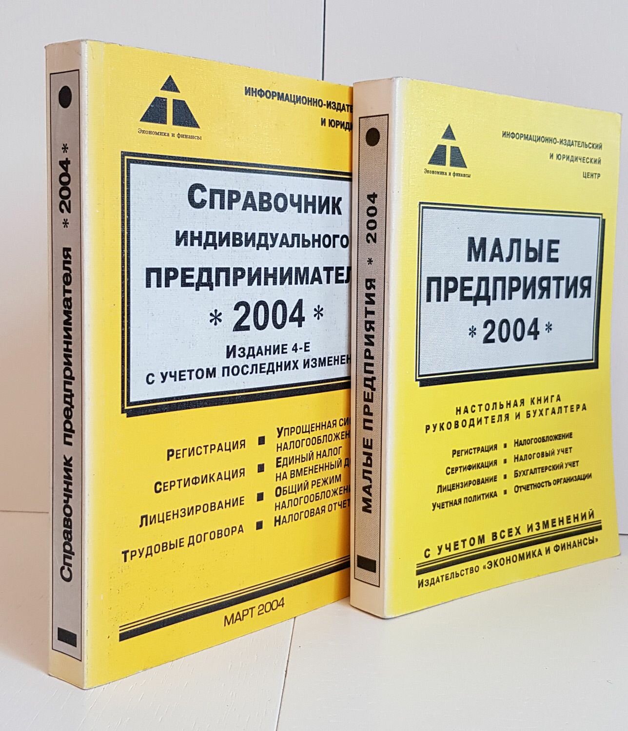 "Две книги по предпринимательству" В. В. Карпов и Н. В. Лукина