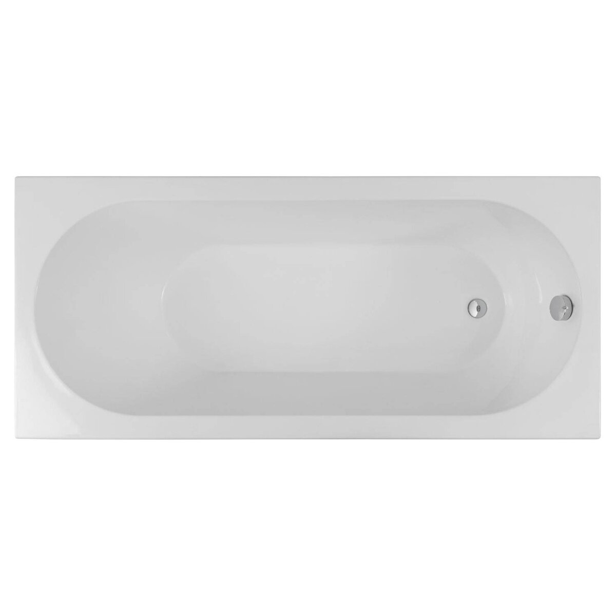 Ванна акриловая Aquanet Lotos 180x80см (с каркасом) 00332845, белый