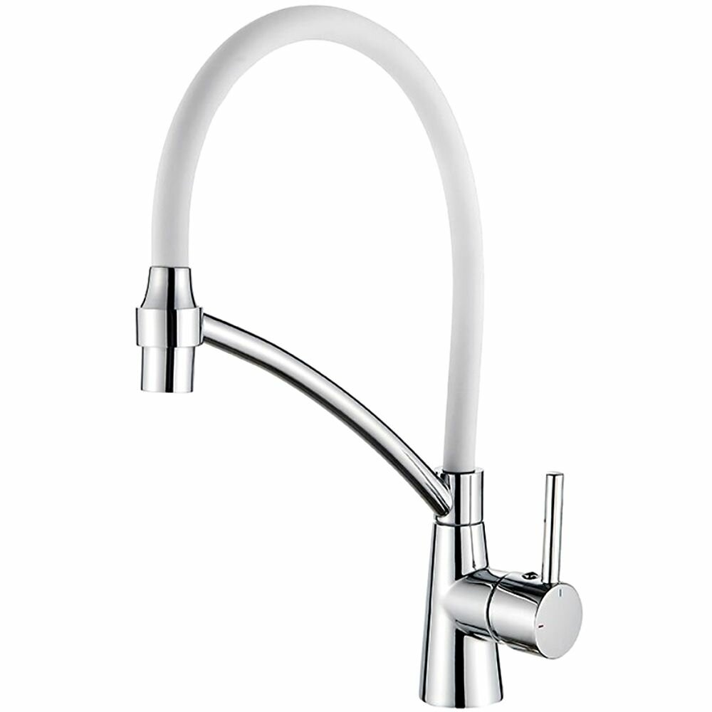 Смеситель для кухни с гибким изливом шлангом и душем Ledeme L4399-3