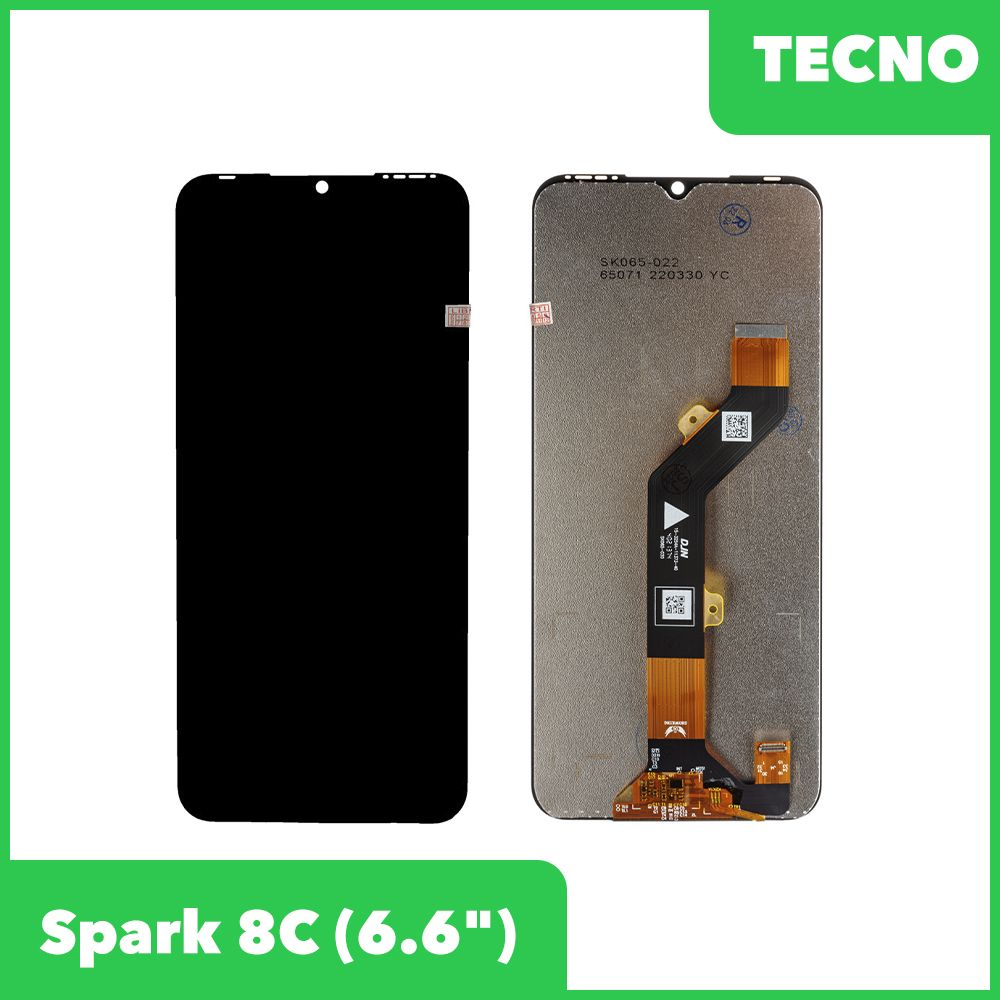 Дисплей для Tecno Spark 8C, Premium Quality