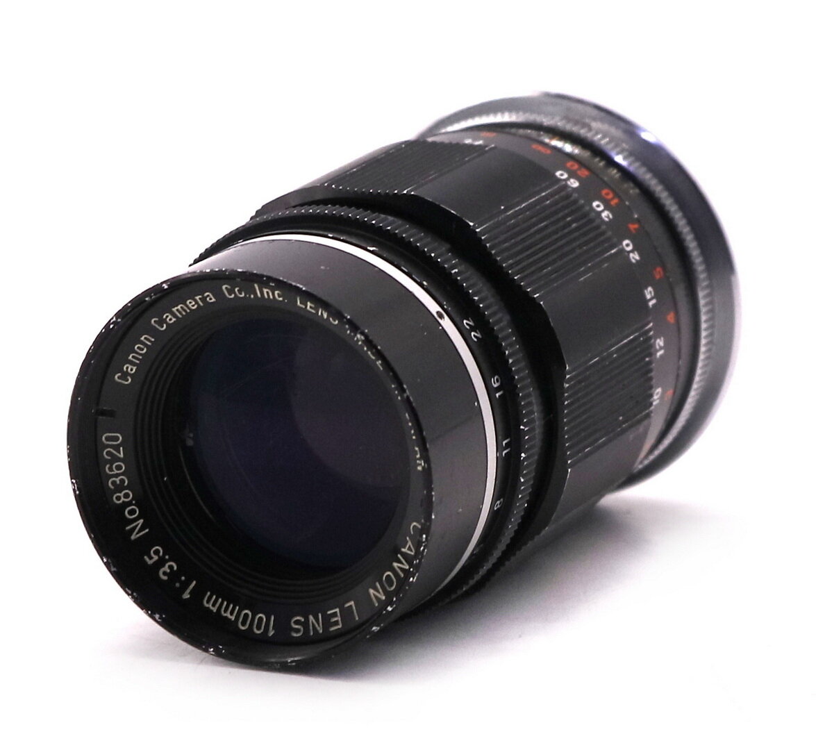 Объектив мануальный Canon 100mm f/3.5 III